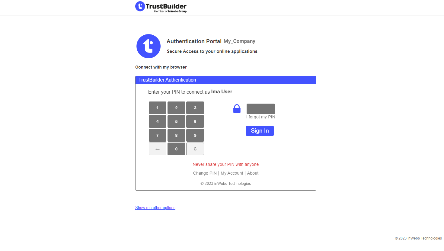 Multi-Factor Authentication methods